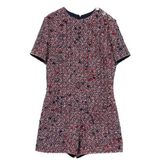 Gucci Tweed Jumpsuit - - Jumpsuits & Playsuits - Damen - Mehrfarbig - M