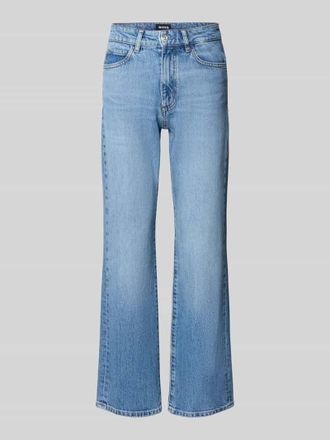 HUGO BOSS Slim Fit Bootcut-Jeans aus Baumwoll-Mix Modell PARKWAY-STR