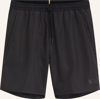 HUGO BOSS Badeshorts Starfish grau