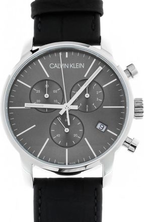Calvin Klein Femme, Accessoires, Gris, Taille: ONE Size City Chronograph Watch