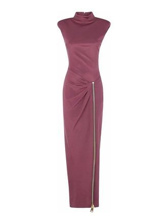 Balmain Maxi Robe - Rose