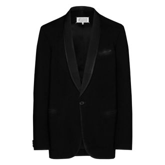 Maison Margiela Femme, Vestes, Noir, Taille: 40 FR Giacca