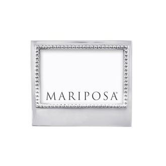 Mariposa 3906 Heimdekor-Produkte, Metall, Silber, 10 x 15 cm