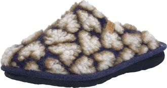 Josef Seibel Damen Pantoffeln Lille.09, Frauen Hausschuhe,Weite G (Normal),Puschen,Pantoletten,Latschen,Schlappen,beige-Multi,39 EU