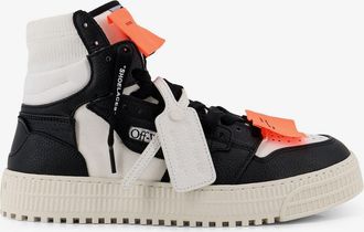 Off-white 3.0 Court High Top leather sneakers - OFF WHITE - gender_Man