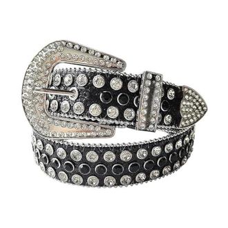 Generic Ceinture en cristal de style coréen pour femme - Accessoire décontracté, 3, 115 cm