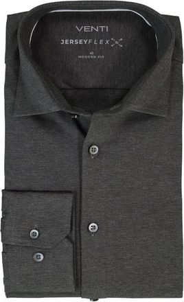 Venti Herren Hemd grau meliert