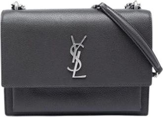 Saint Laurent Pre-owned The Sunset - Femme - Pre-owned - Gris - Taille: ONE Size