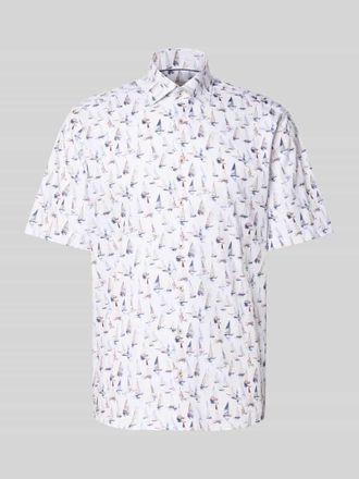 Eterna Comfort Fit Business-Hemd aus Baumwolle mit Kentkragen