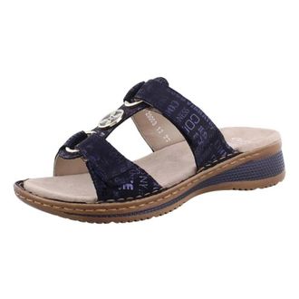 Ara Blaue Slipper Joycalf Stilvoller Komfort - - Shoes - Damen - Blau - 39 EU