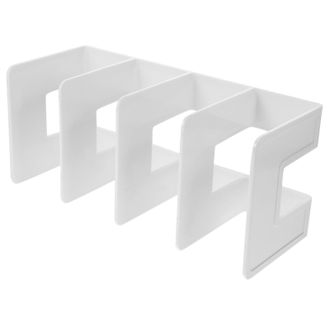 BESTONZON jojofuny Multifunktionaler Desktop ablagekorb mit F&auml;chern Stabiler Dokumenten B&uuml;cherhalter f&uuml;r B&uuml;ro und Studium Vertikales Aufbewahrungsregal zur Plat