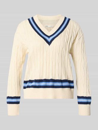 Mango Regular Fit Pullover aus reiner Baumwolle