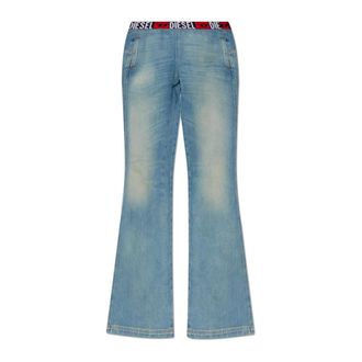 Diesel Jeans mit offenem Saum D-Eby-S - - Jeans - Damen - Blau - W25