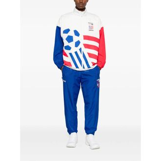 adidas Embroidered Logo Joggers - Blue