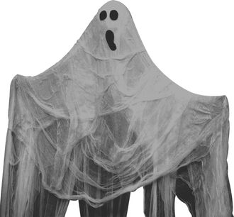 Generic Unheimlicher Stoff,76 X 183 Cm Halloween Au&szlig;endekorationen Gaze - Saisonale Dekoration F&uuml;r Schule Garten Studentenzimmer B&uuml;ro Apartment Patio Und Herb