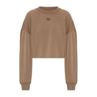 Diesel Femme, Sweatshirts et sweats &agrave; capuche, Brun, Taille: 36 FR Blake-Utlt SweaT-shirt