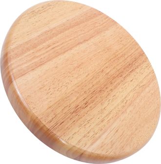 Amosfun Holz Rundsitz Ersatz Stuhl Hocker Ersatzsitz Hocker Sitzfläche Ersatzhocker Sitzfläche Rund Ersatz Möbelzubehör Holz Sitzteil Rund