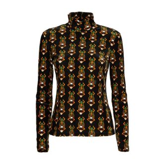 La DoubleJ Vielseitige Rollkragenbluse - - Knitwear - Damen - Mehrfarbig - XS