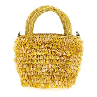 Ibeliv Femme, Sacs, Jaune, Taille: ONE Size Naka Handbag