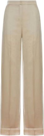 Max Mara Femme, Pantalons, Beige, Taille: 40 FR Olivi Pant