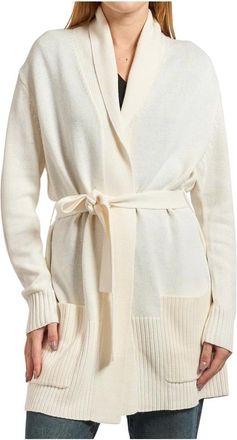A|X Armani Exchange Femme, Pulls, Beige, Taille: 42 FR Cardigan fusciacca