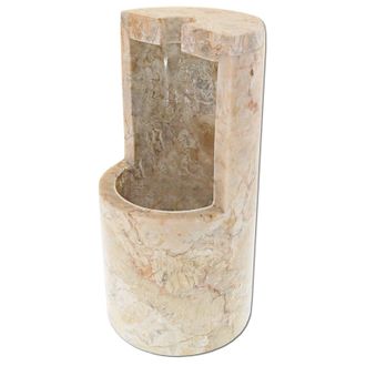 Seestern Sportswear SEESTERN massiver Stein WC Bürstenhalter Marmor Naturstein Flussstein poliert /FBA_1996