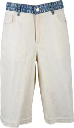 Moschino Femme, Shorts, Multicolore, Taille: 38 FR Denim Shorts