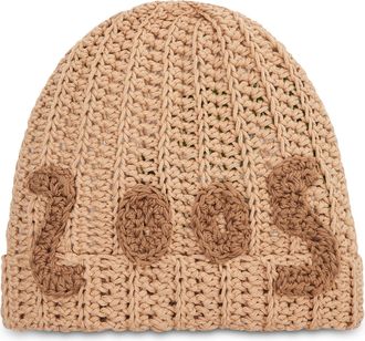 2005 Mütze 2005 Crocheted Beige