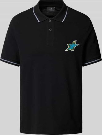 Paul Smith Poloshirt mit Label-Stitching