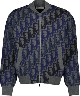 Dior Homme, Vestes, Multicolore, Taille: S Oblique Blouson Jacket