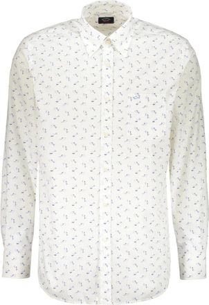 Paul & Shark Homme, Chemises, Blanc, Taille: L Chemise L&eacute;g&egrave;re Classique