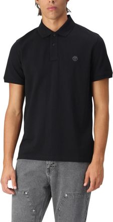 Timberland Herren Poloshirt Kurzarm Millers River Piqu&eacute; Baumwollpoloshirts