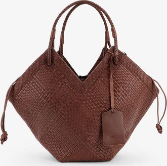 Ibeliv Trinity Large vegetable leather shoulder bag - IBELIV - gender_Woman