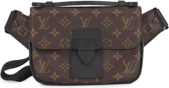 Louis Vuitton Sac bandouli&egrave;re Monogram Macassar Pre-owned - Homme - Pre-owned - Brun - Taille: ONE Size