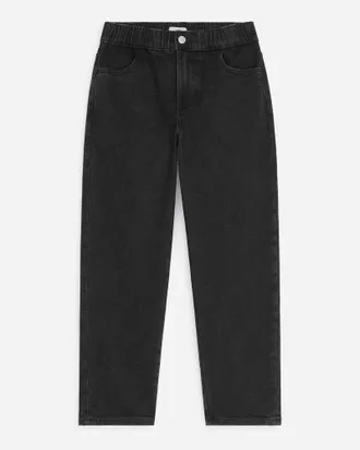 Arket Pull-on-Jeans -Schwarz