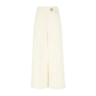 Simona Corsellini Hosen mit Ketten-Detail - - Trousers - Damen - Beige - XS