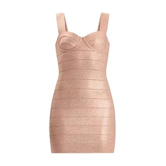 H&eacute;rve L&eacute;ger Partykleid - - Dresses - Damen - Gelb - XS