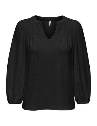 Only Onlsandra L/S Split Top JRS