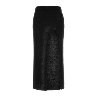 Alanui Island Memories Skirt - - Skirts - Damen - Schwarzk - S