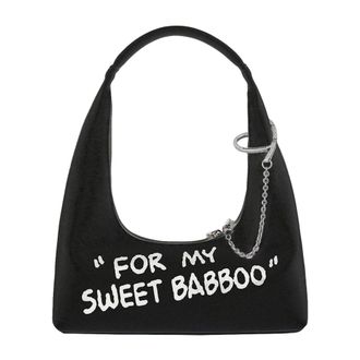 Marge Sherwood Femme, Sacs, Noir, Taille: ONE Size X Peanuts Sac bandouli&egrave;re hobo en cuir Pull-Up