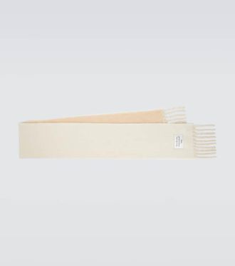 Acne Studios Schal aus einem Alpakawollgemisch