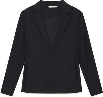Maliparmi Maliparmi, Femme, Vestes, Noir, Taille: 40 FR Veste Souple en Jersey