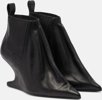 Rick Owens Ankle Boots aus Leder