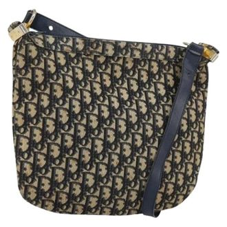Dior Sac bandouli&egrave;re en toile Trotter vintage Pre-owned - Femme - Pre-owned - Multicolore - Taille: ONE Size