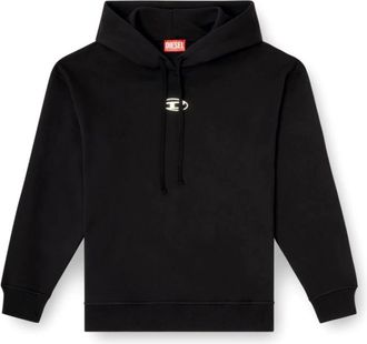 Diesel Femme, Sweatshirts et sweats à capuche, Noir, Taille: 36 FR F-Buxt-Hood-Od