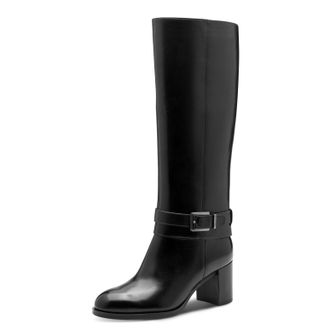 Tamaris Damen Stiefel Leder schwarz 37