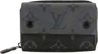 Louis Vuitton unisex, Pre-owned, Noir, Taille: ONE Size Portefeuille en Toile dOccasion