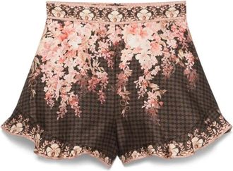 Zimmermann Femme, Shorts, Multicolore, Taille: 38 FR Short Shorts