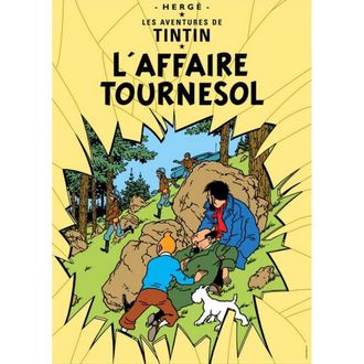 TINTIN Tintin Postkarte - LAffaire Tournesol