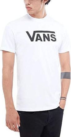 Vans M Classic White/Black - T-Shirt - Homme - Multicolore (White/Black) - Medium